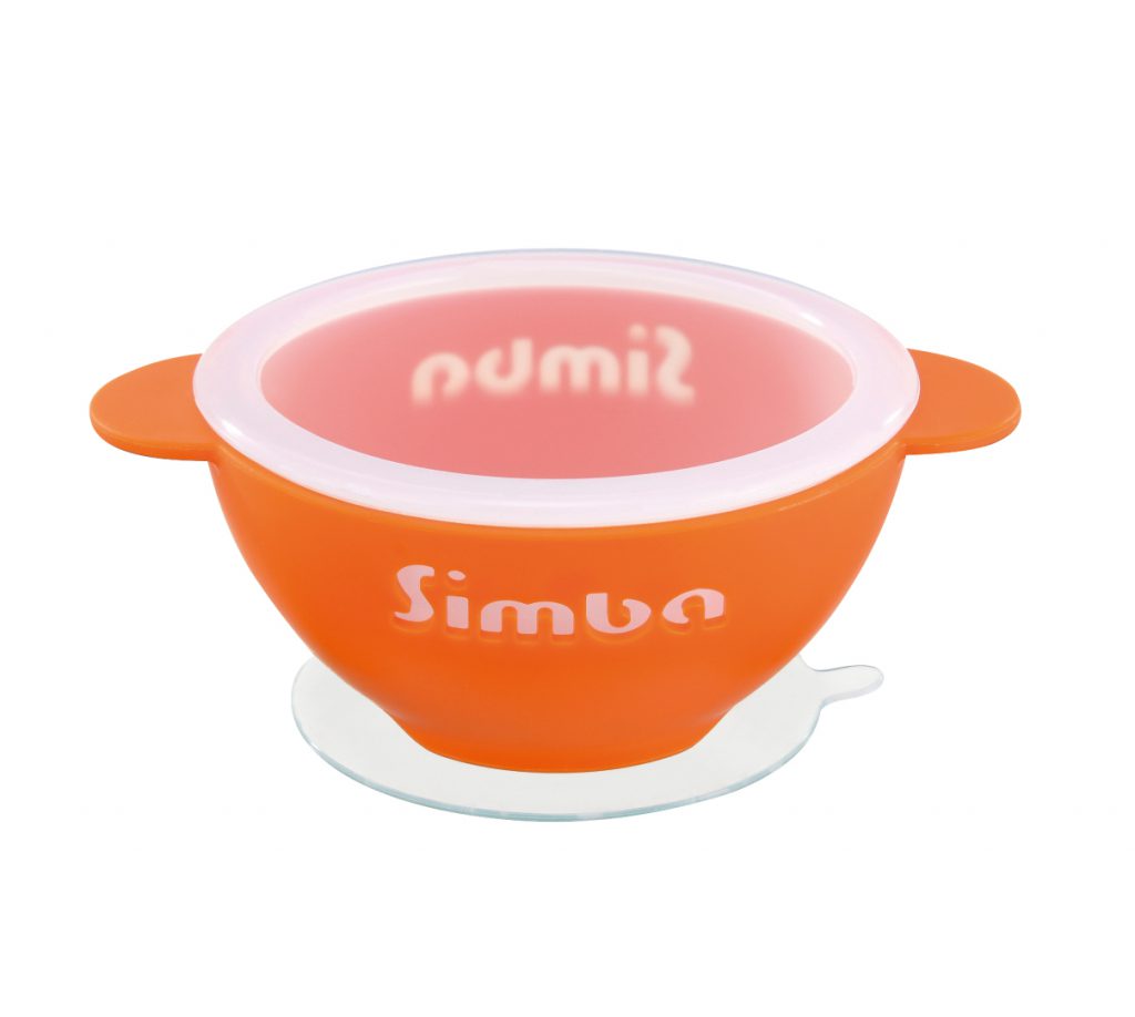 Simba Silicone Suction Bowl (Magic Rainbow Series, Orange) – Simba USA